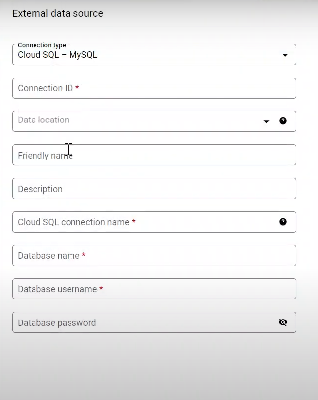 Introduction to Federated Query BigQuery